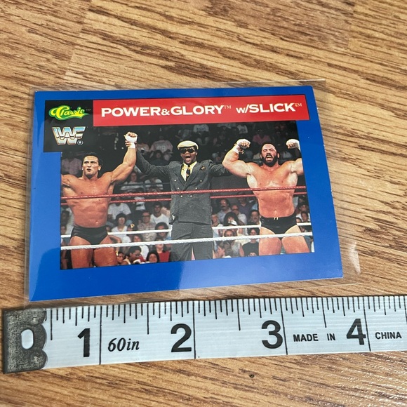 Hasbro | Other | 991 Wwf Collectors Card | Poshmark